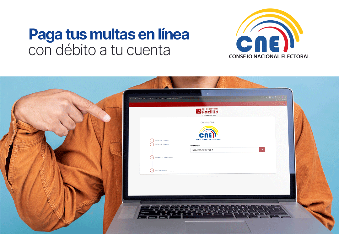 Paga multas de CNE con Facilito
